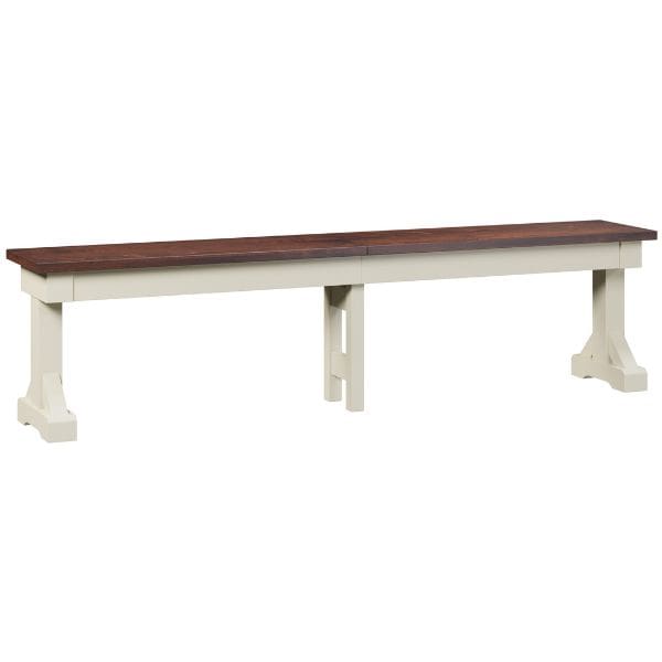 Chesapeake Extendable Bench | Amish Tables Hardwood Benches