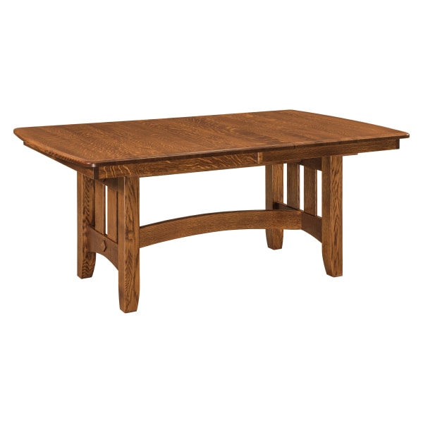 Galena Trestle Dining Table | Trestle Table Available on AmishTables.com