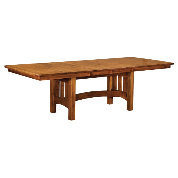 Vancouver Trestle Extension Table | Amish Dining Tables
