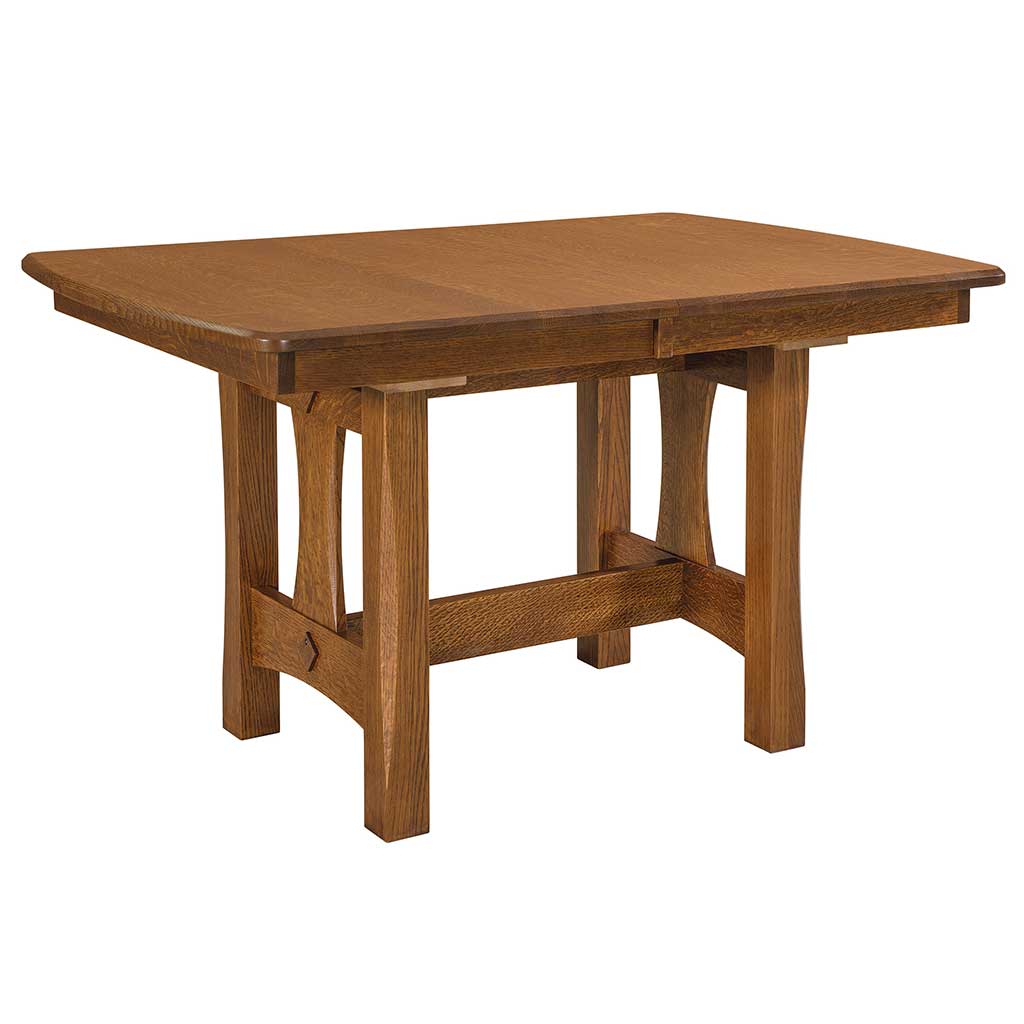 Sheridan Trestle Extension Table | Solid Amish Dining Furniture